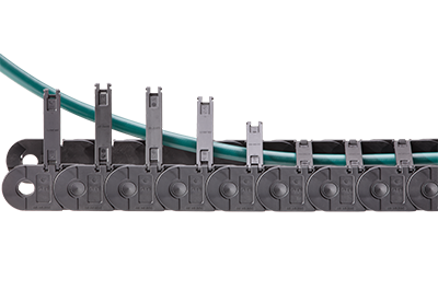 Energy Chains, polymer bearings, flexible cable, & linear slides