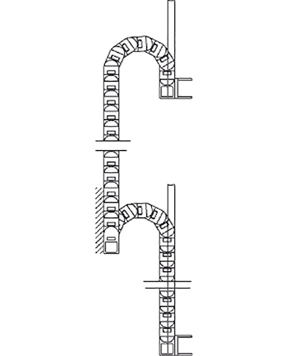 Cable carriers -How to Install a Cable Carrier Vertically